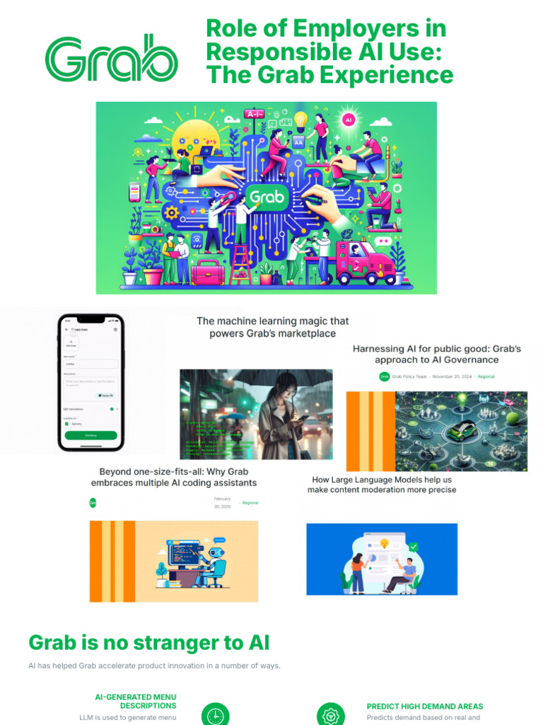 Employers' Role in Responsible AI at Grab | PDF | Artificial ...