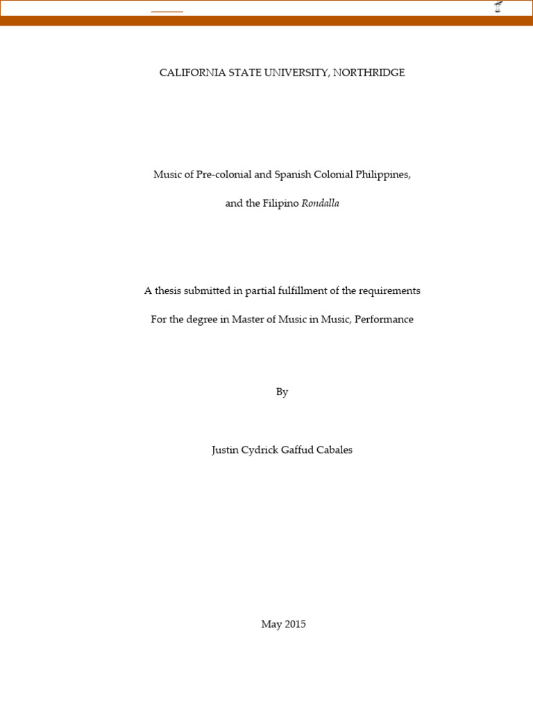 Music of Pre-Colonial and Spanish Colonial Philippines, and The ...