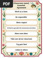 Classroom Agreement Creation Guide | PDF | Classroom | Learning