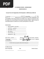 CBSE Sports Registration Form 2025 | PDF | National Security | Access ...