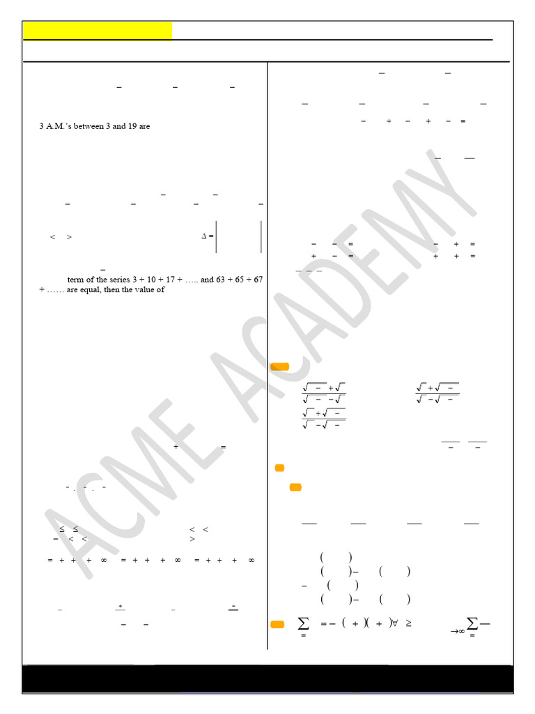 Progression (Level 1) | PDF | Algebra | Abstract Algebra