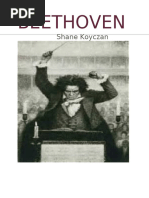 Poetry Beethoven by Shane Koyczan | PDF | Ludwig Van Beethoven | Poetry