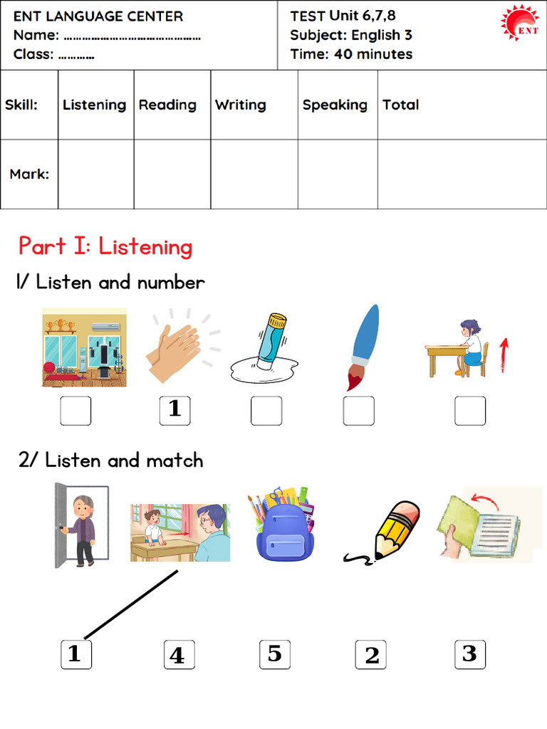 Listening and Reading Practice Units 6-8 | PDF