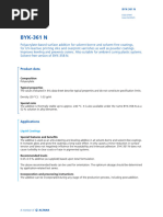 BYK-4510 Adhesion Promoter TDS | PDF | Coating | Epoxy