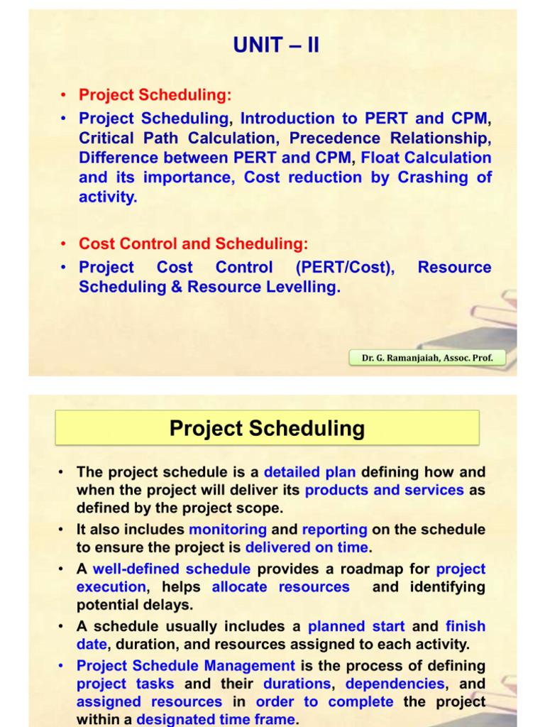 Itpm - Unit - II - Final | PDF