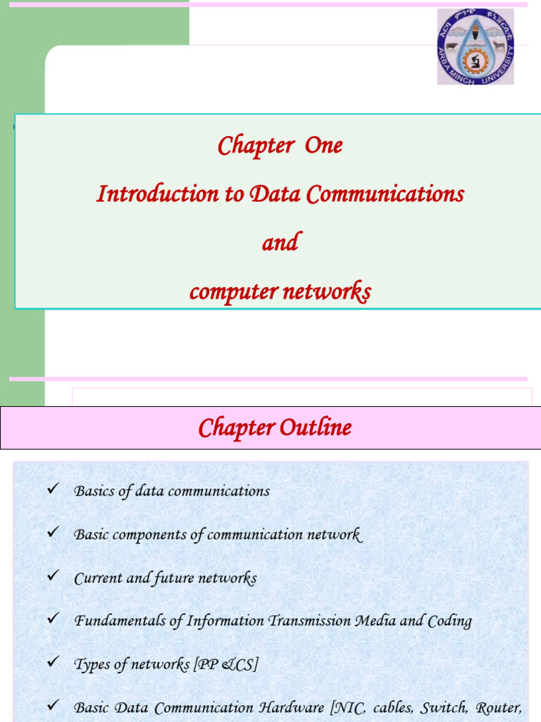 Data Communications and Networking Basics | PDF | Computer Network ...