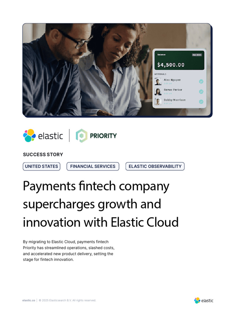 Fintech Growth with Elastic Cloud | PDF | Financial Technology ...