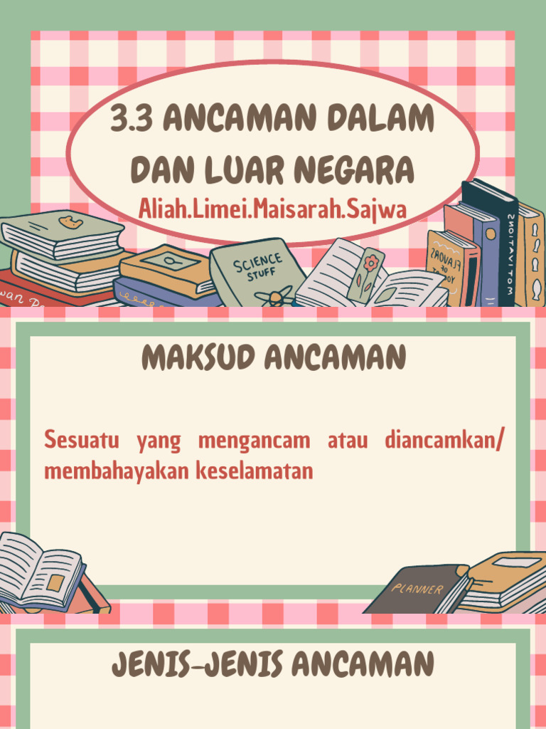 Ancaman Dalam Dan Luar Negara | PDF