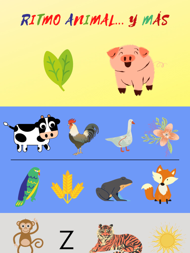 Animales Con Ritmo | PDF