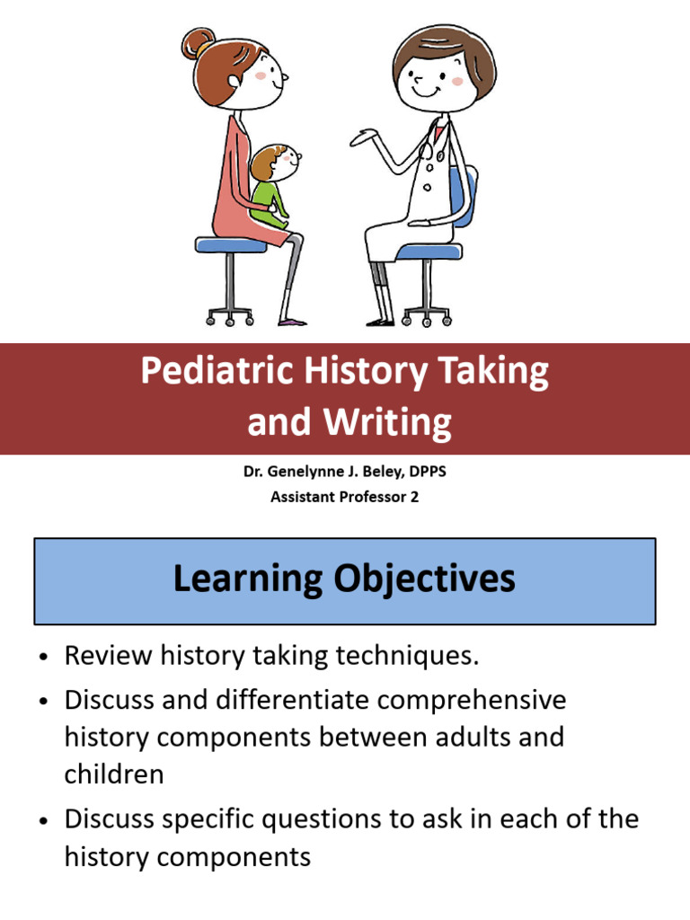 Pediatric History Taking and Writing | PDF | Childbirth | Pregnancy
