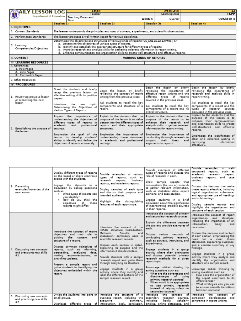 EAPP QUARTER4 WEEK4 | PDF | Information | Critical Thinking