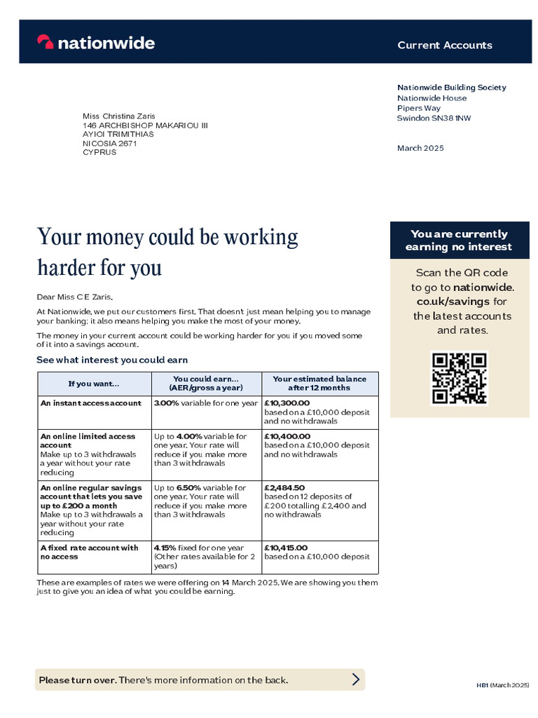 Maximize Your Savings with Nationwide | PDF | Taxes | Interest