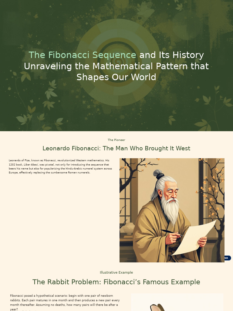 The Fibonacci Sequence and Its History Unraveling The Mathematical ...