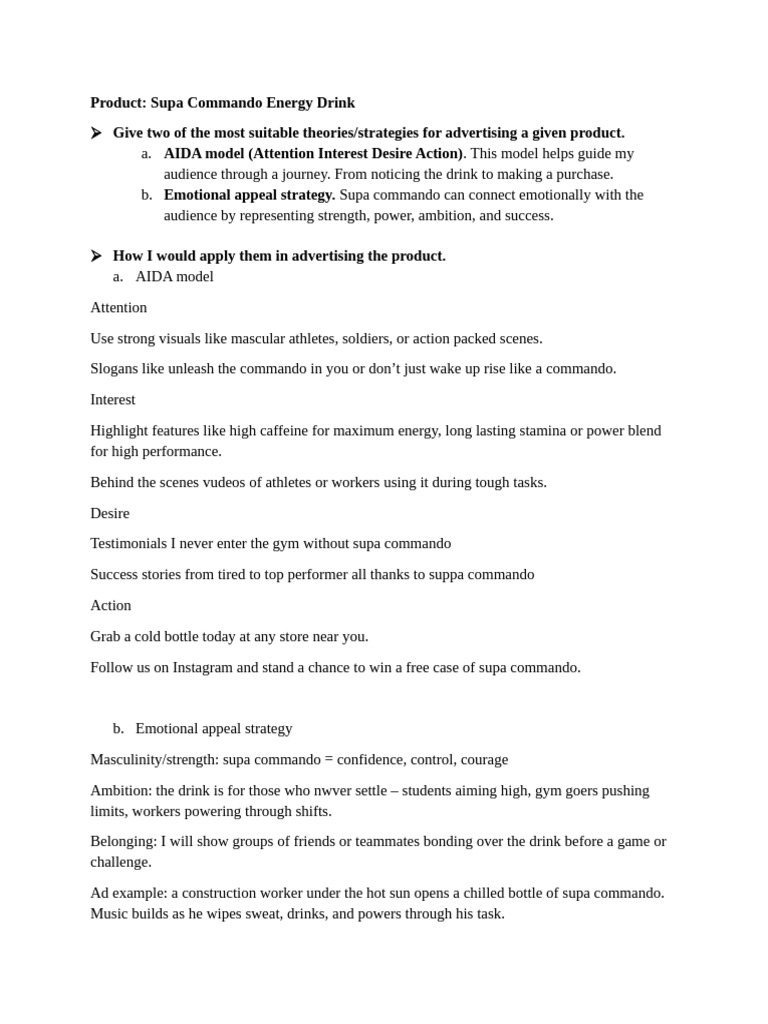 Succeeding with Supa Commando Ads | PDF | Marketing | Mass Media