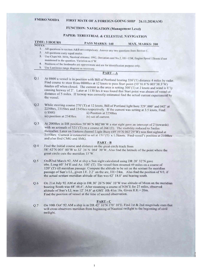 Fosma Final NoV 2024 | PDF