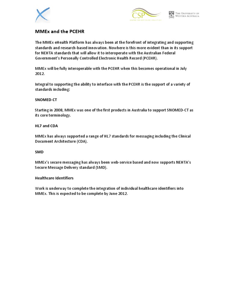 Mmex and The Pcehr | PDF