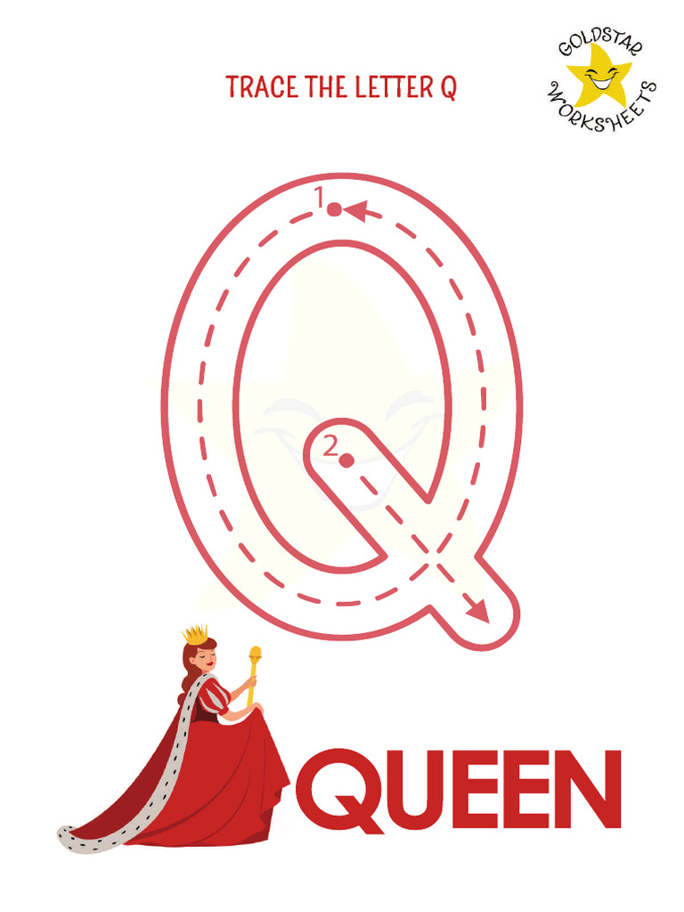 Trace Big Letter Q Compressed | PDF