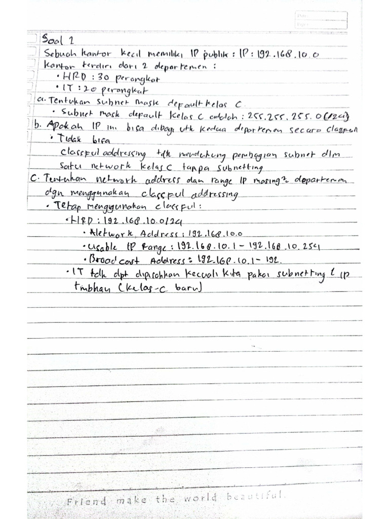 Tugas Jarkom | PDF