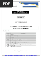 Mathematices Paper 2 Grade 11 09 June 2025 | PDF