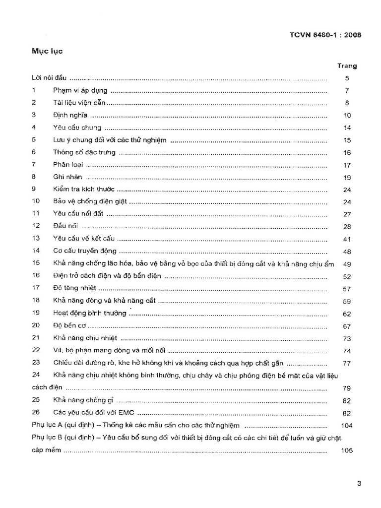 TCVN 6480-1 - 2008 (Iec 60669-1 - 2007) | PDF