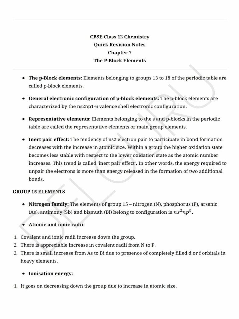 Chem CH 7 | PDF