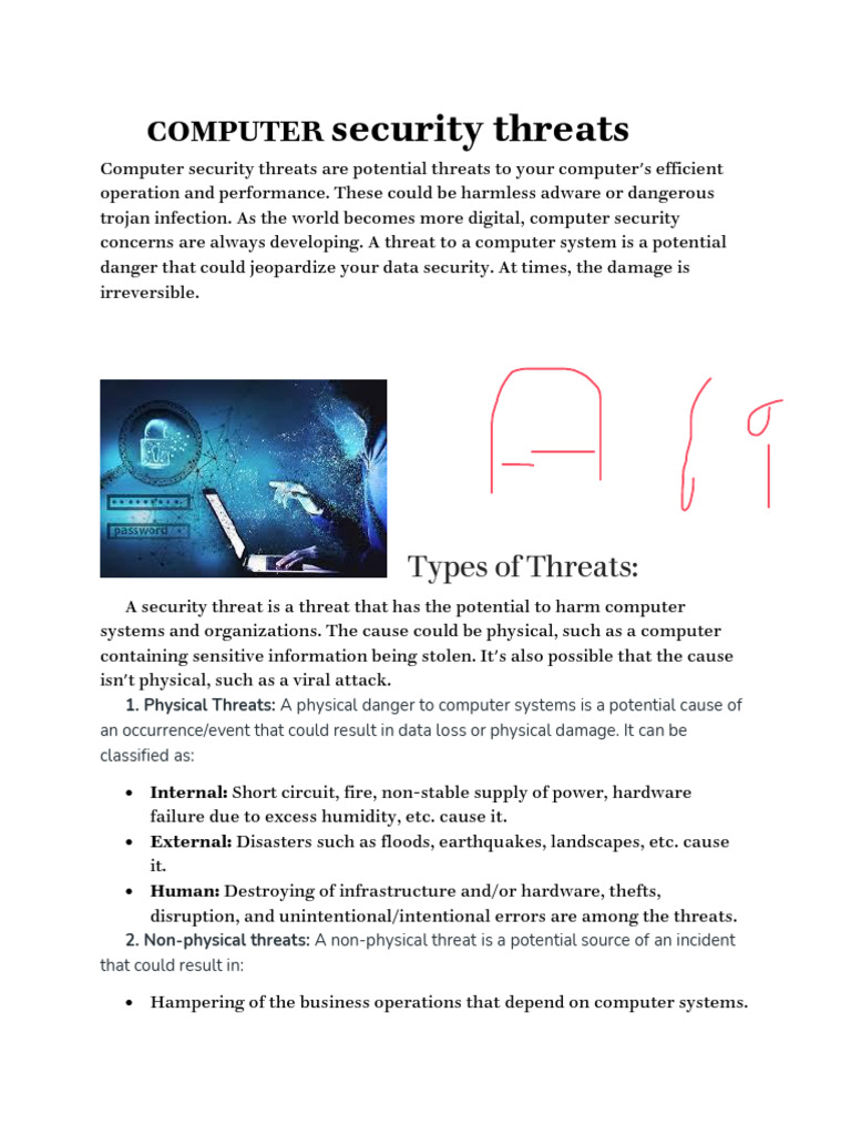 Computer Security Threats | PDF | Malware | Spyware
