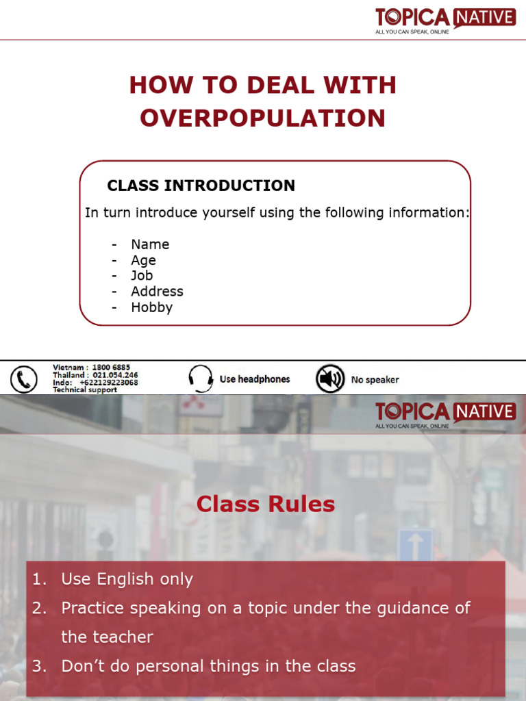 Overpopulation Solutions and Discussions | PDF