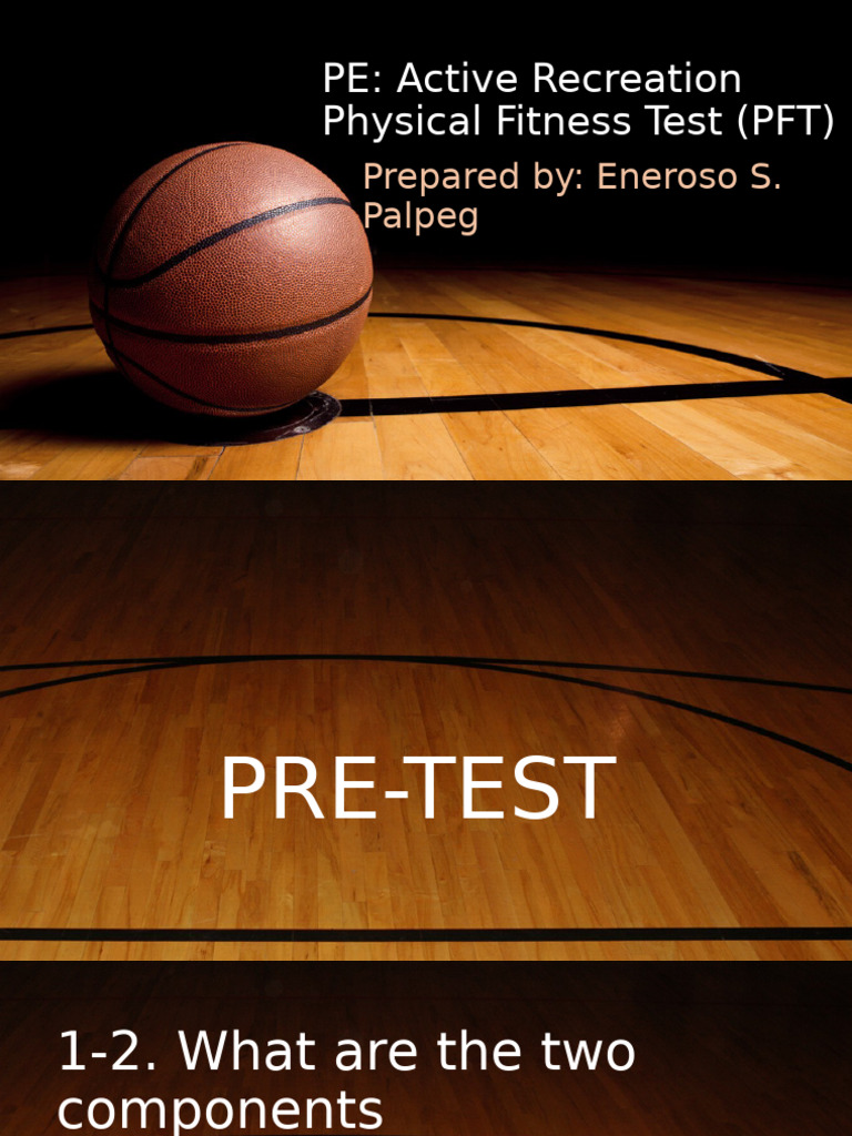 Physical Fitness Test Overview | PDF | Body Mass Index | Flexibility ...
