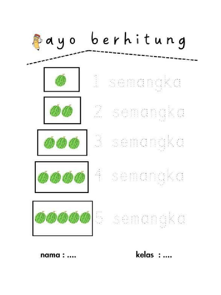 Tebal Angka | PDF