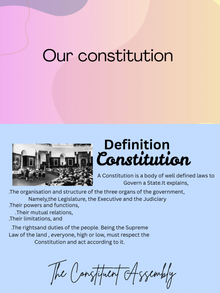 Our Constitution - 20250817 - 154714 - 0000 | PDF