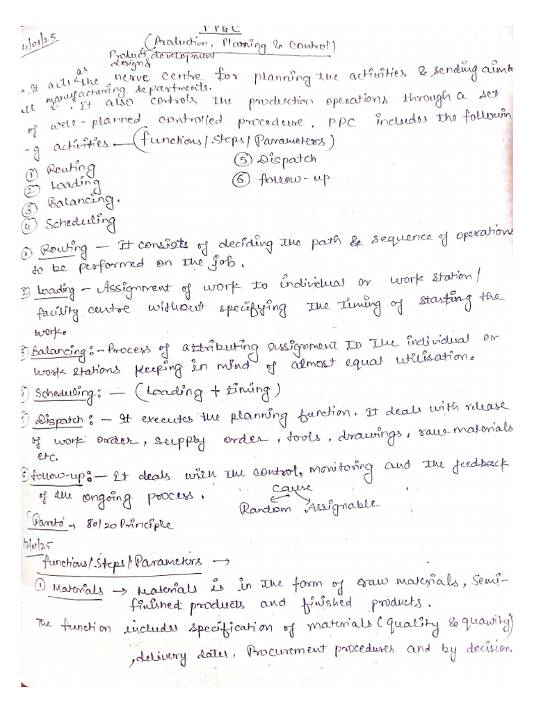Handwritten PPC notes NIT Kurukshetra | PDF