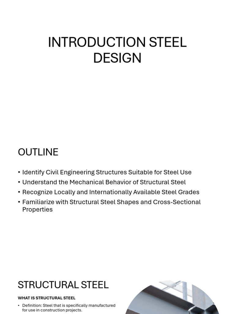 1 - Intro | PDF | Young's Modulus | Structural Steel