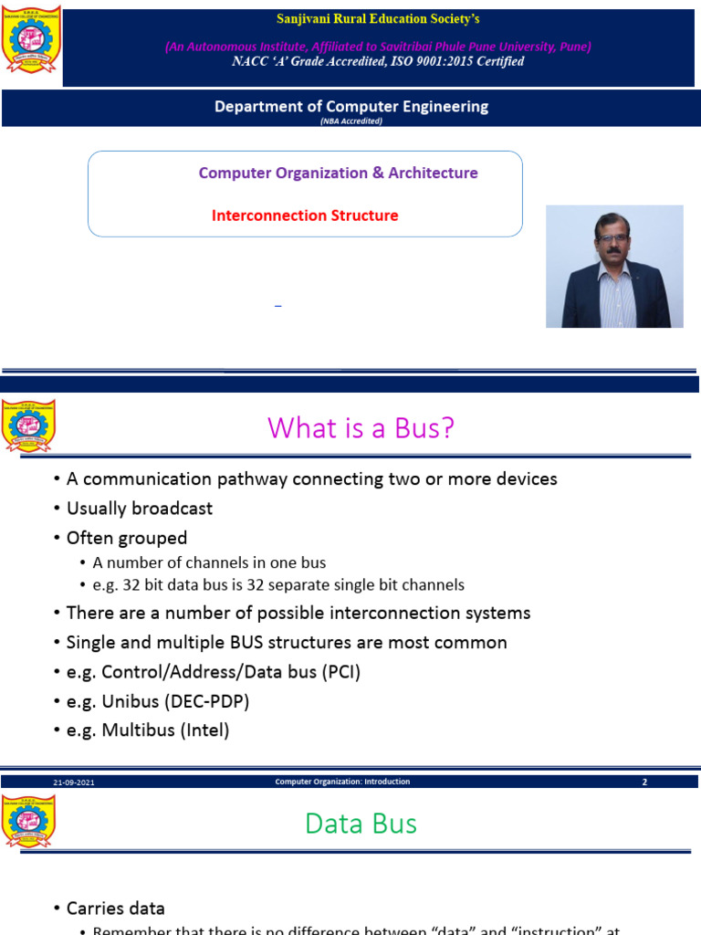 Unit I.5 Interconnection Structure | PDF | Input/Output | Computer ...