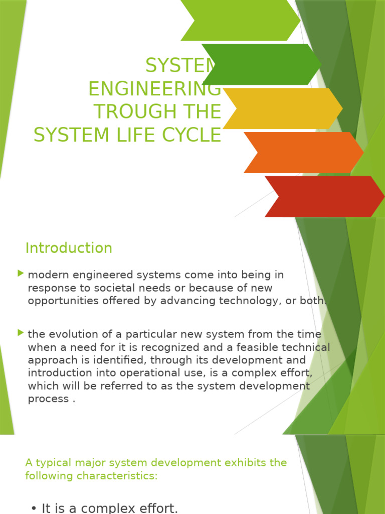 System Engineering Trough The System Life Cycle | PDF | System | Systems Engineering