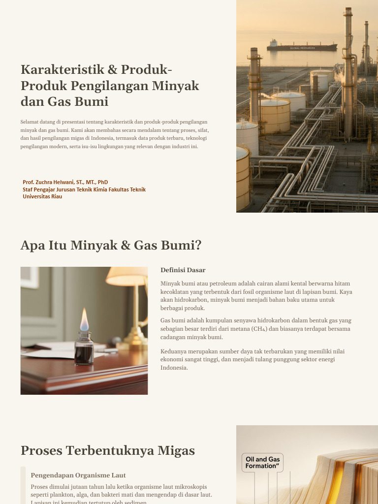 Karakteristik and Produk Produk Pengilangan Minyak Dan Gas Bumi | PDF