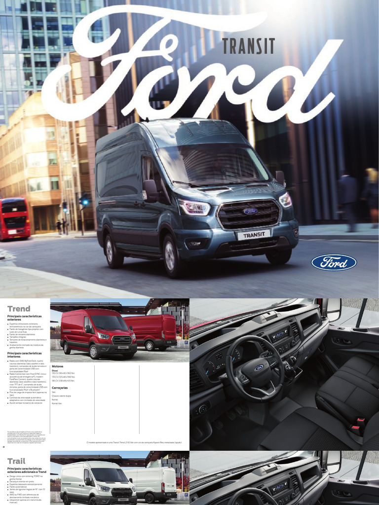 FT Ford Transit Van | PDF | Classificação dos automóveis | Veículos ...