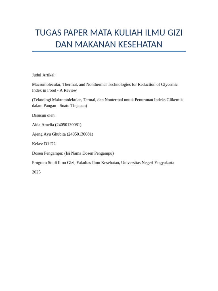 Tugas Paper UAS Final Lengkap SuperKomplit | PDF