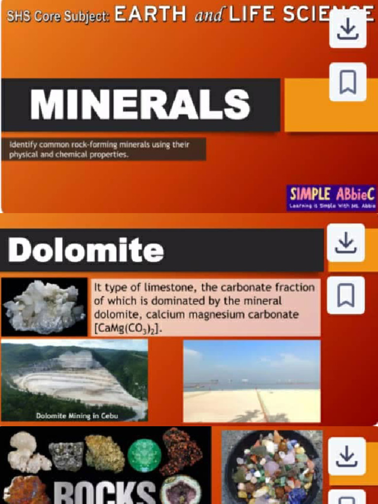 Physical&Chemical Properties of Rocks - #3 | PDF