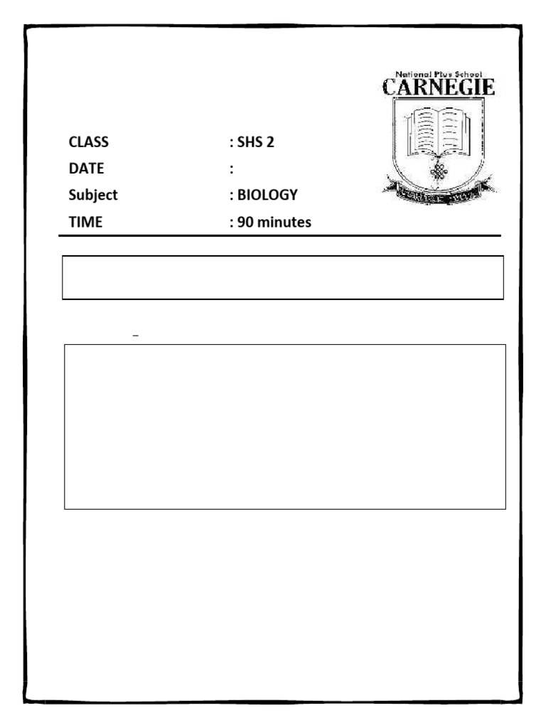 UJIAN FINAL SEMESTER SHS 2 BIOLOGY (Semester 2) | PDF | Virus ...