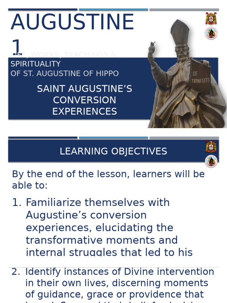Augustine's Spiritual Journey and Teachings | PDF | Augustine Of Hippo ...