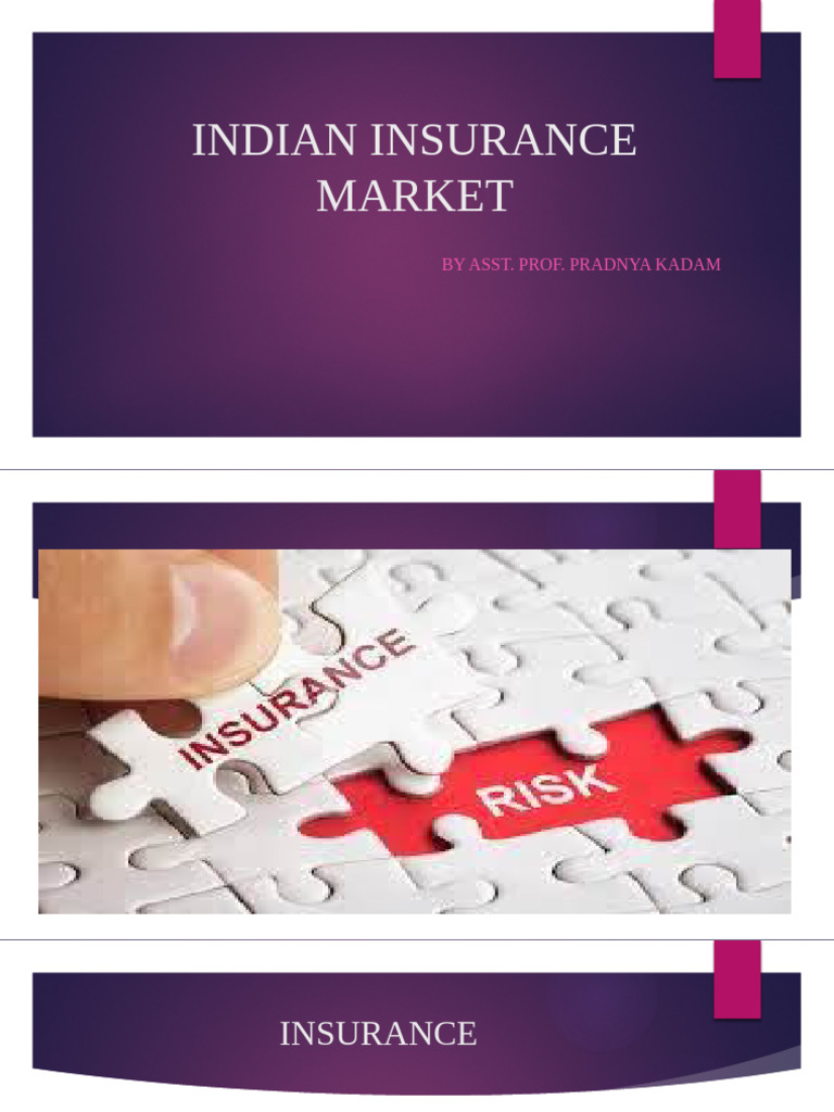 Indian Insurance Market | PDF | Insurance | Life Insurance