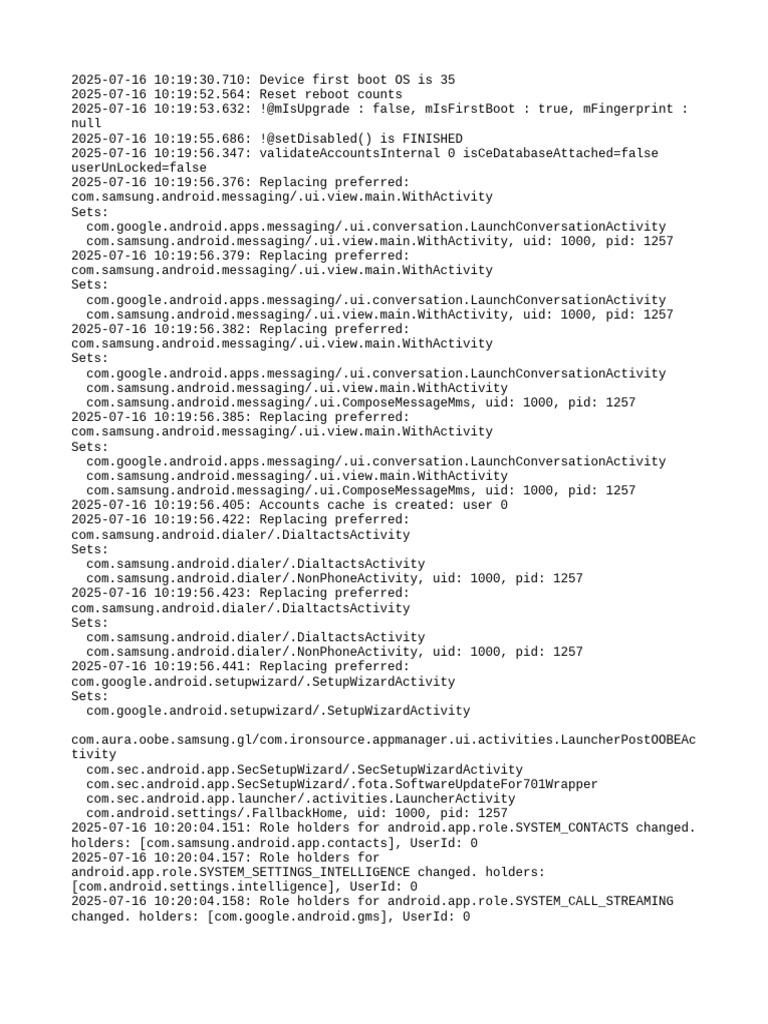 PM Debug Info | PDF | Android (Operating System) | Embedded Linux ...