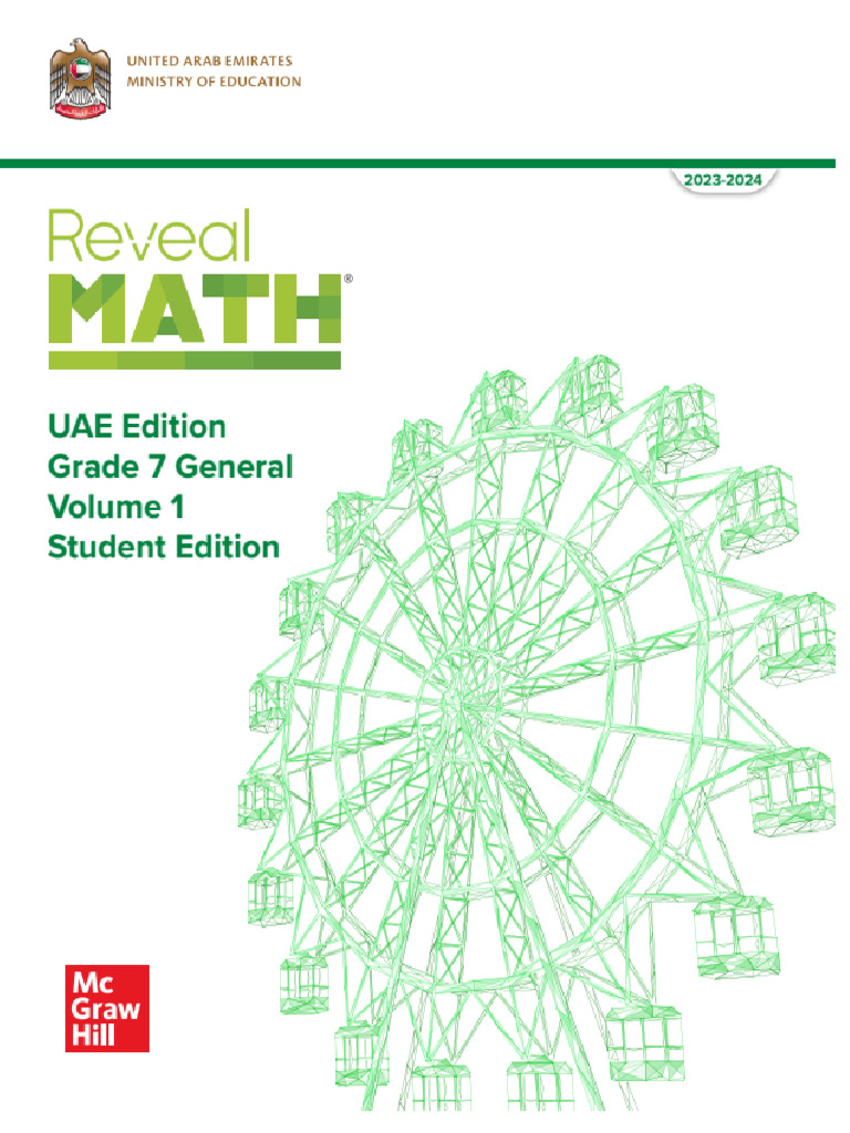 Reveal Math KSA Edition, Grade 7, General Volume Student Edition | PDF