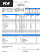 Percentage To Grade Conversion Chart | PDF