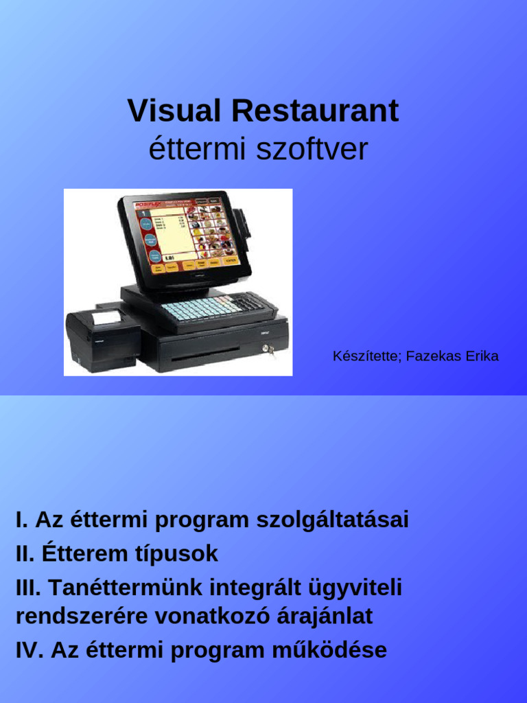 Visual Restaurant | PDF