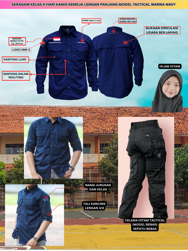 Seragam dan Logo SMK N 5 Semarang | PDF