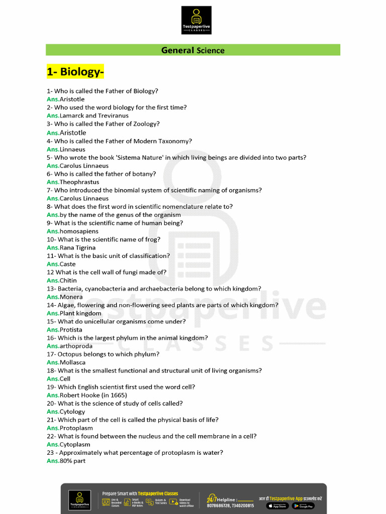 General Science in English | PDF
