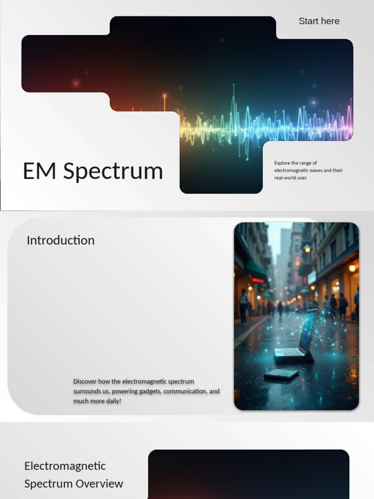 Applications of the EM Spectrum | PDF