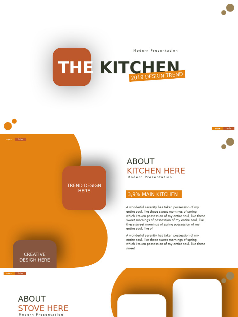 The Kitchen - Powerpoint Template | PDF | Domestic Implements | Kitchen