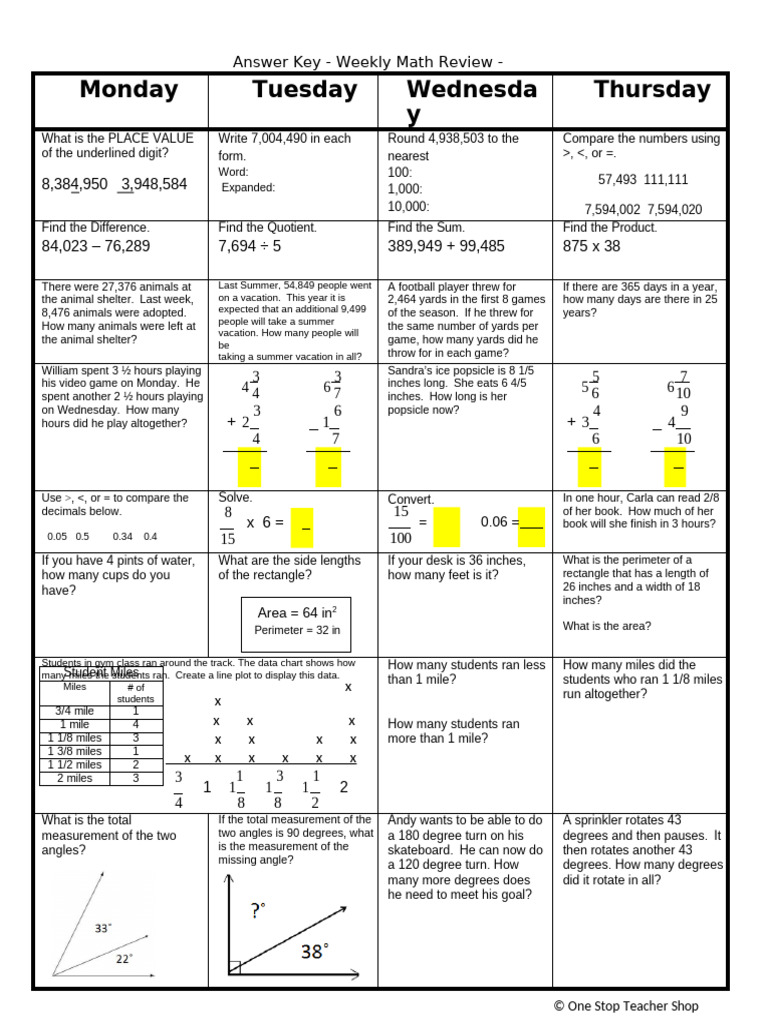 Math - Q4.5 | PDF